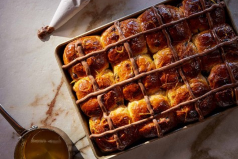 Nutella & Orange Hot Cross Buns - Maxum Foods